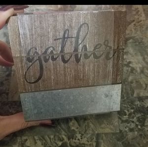 Kitchen | Farmhouse Coaster Set | Poshmark